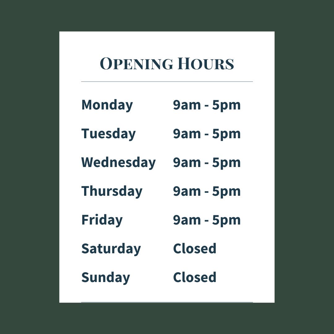 OUR OPENING HOURS, Announcements on Carousell
