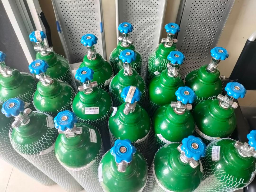 Oxygen tank 20 lbs, Health & Nutrition, Assistive & Rehabilatory Aids ...