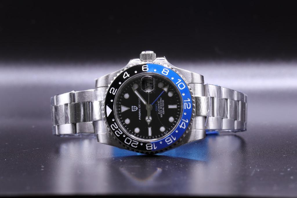 Pagani Design GMT Batman 40mm 蝙蝠俠 陶瓷圈 , 名牌, 手錶 - Carousell