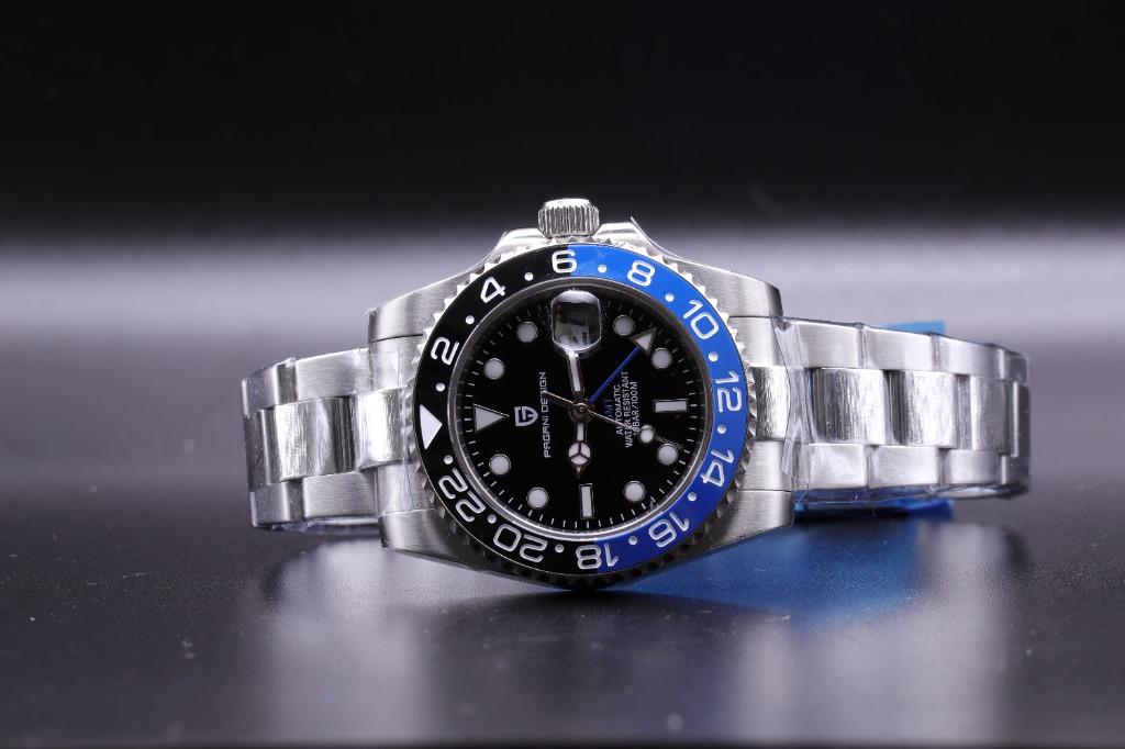 Pagani Design GMT Batman 40mm 蝙蝠俠 陶瓷圈 , 名牌, 手錶 - Carousell
