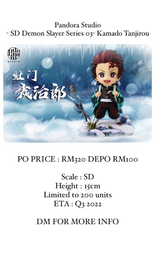 Pandora Studio - SD Demon Slayer Series 03- Kamado Tanjirou, Hobbies ...