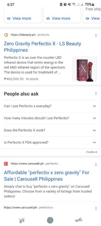 Perfectio X (led light treatment), Beauty & Personal Care, Face, Face ...