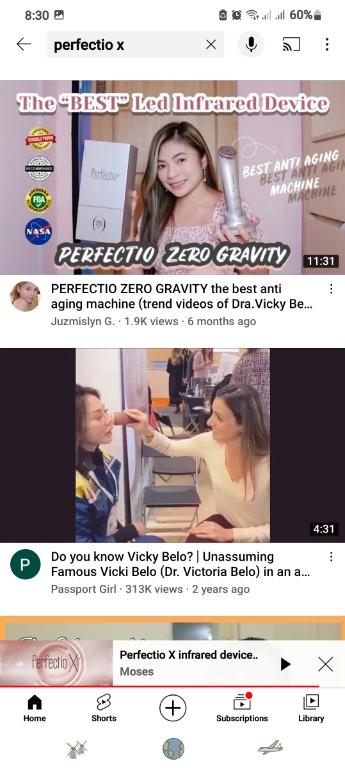 Perfectio X (led light treatment), Beauty & Personal Care, Face, Face ...