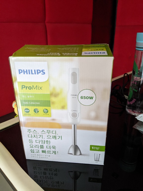 Philips ProMix 650W Hand Blender in 1 speed setting with beaker HR2534 ...