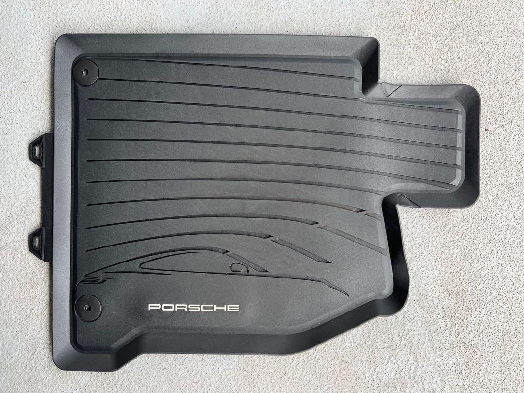 Porsche 911 (992 2020) Rubber Floor Mat Set, Car Accessories ...