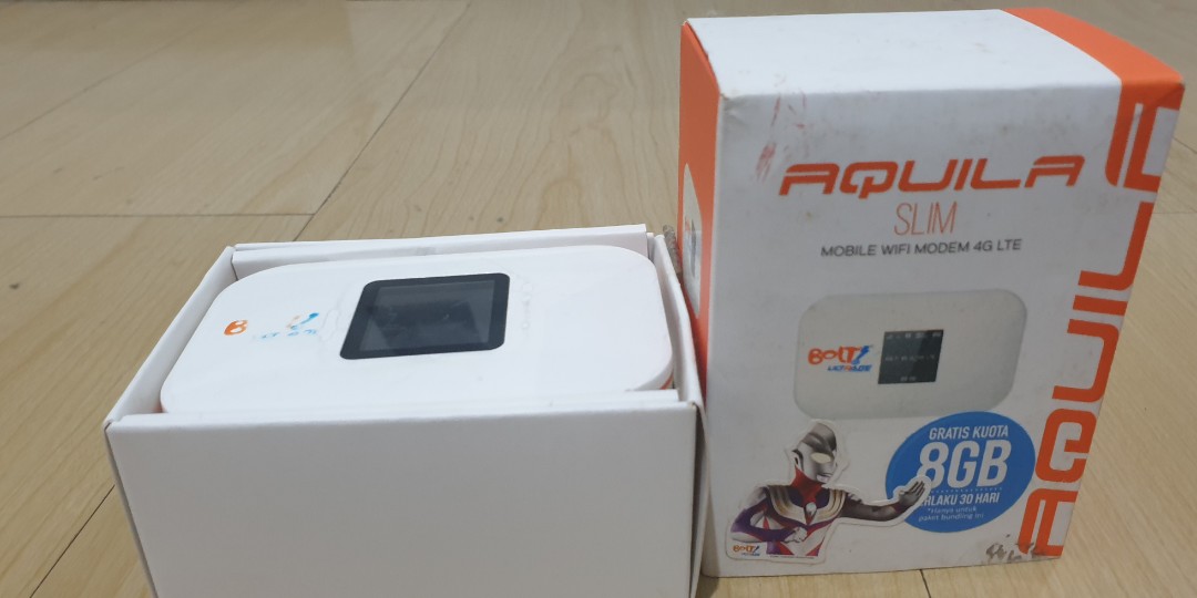 preloved BOLT mobile wifi modem 4G LTE Aquila slim (MASI LOCK ...