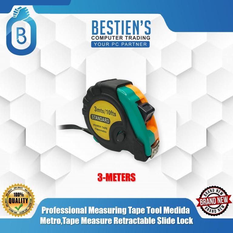 Professional Measuring Tape Tool Medida Metro, Tape Measure Retractable ...