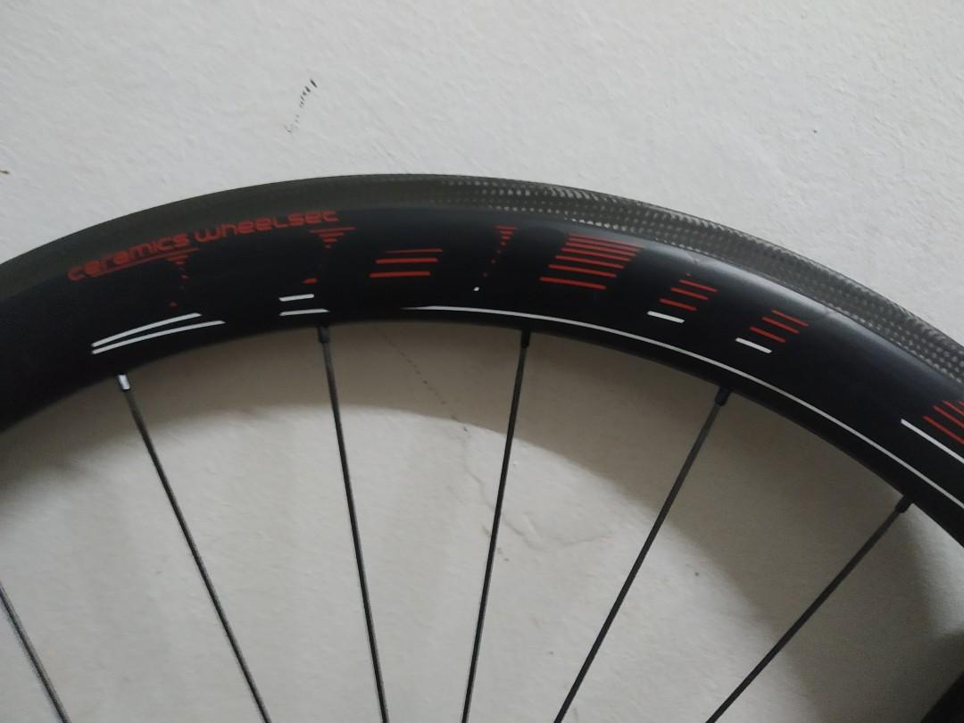 Prolite carbon wheelset, Sports Equipment, Bicycles & Parts, Bicycles ...
