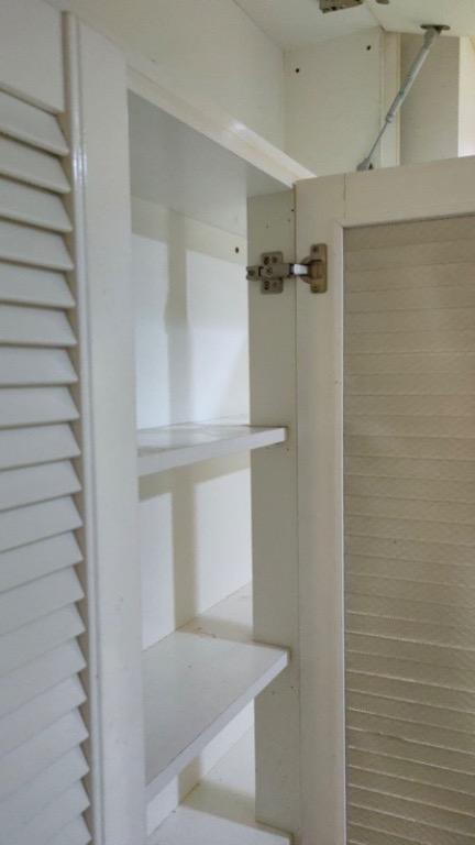 R26-B * Almari Built-in Utility Storage Cabinet 3+1 Doors White ...