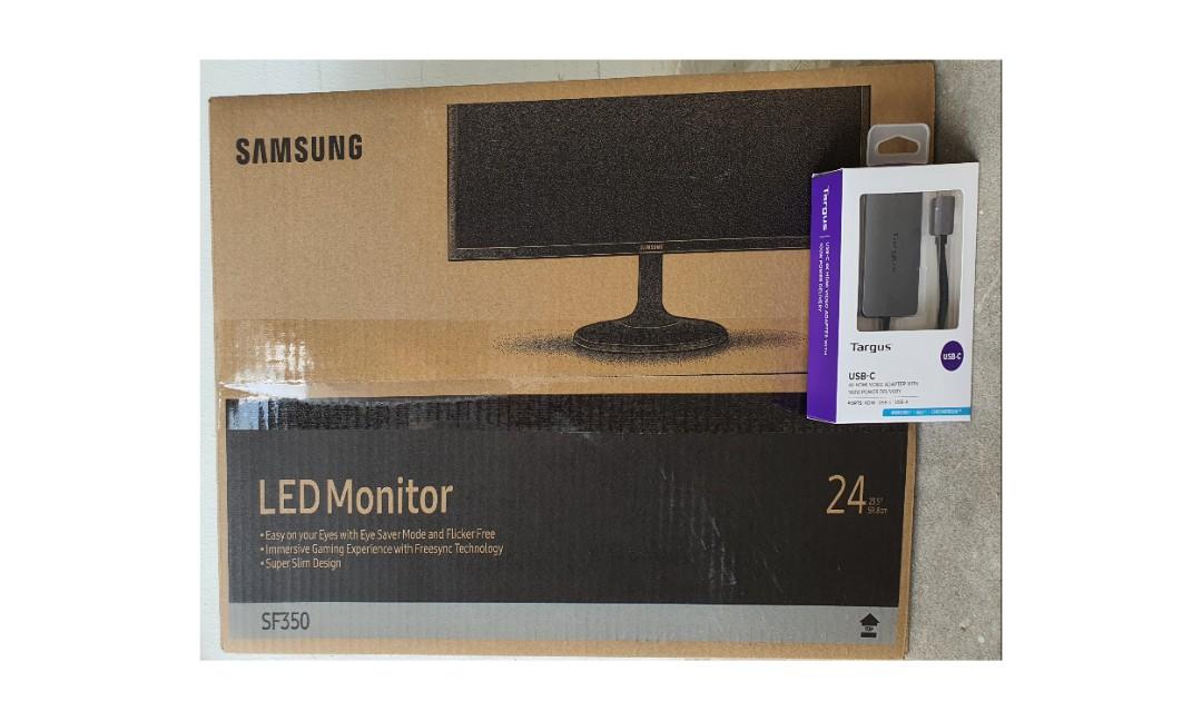 Samsung 24" super slim monitor sf350, Computers & Tech, Parts ...