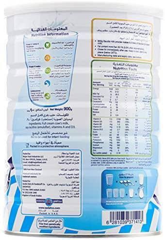 SAUDIA FULL CREAM MILK POWDER 900G [IMPORTED], Food & Drinks, Packaged ...