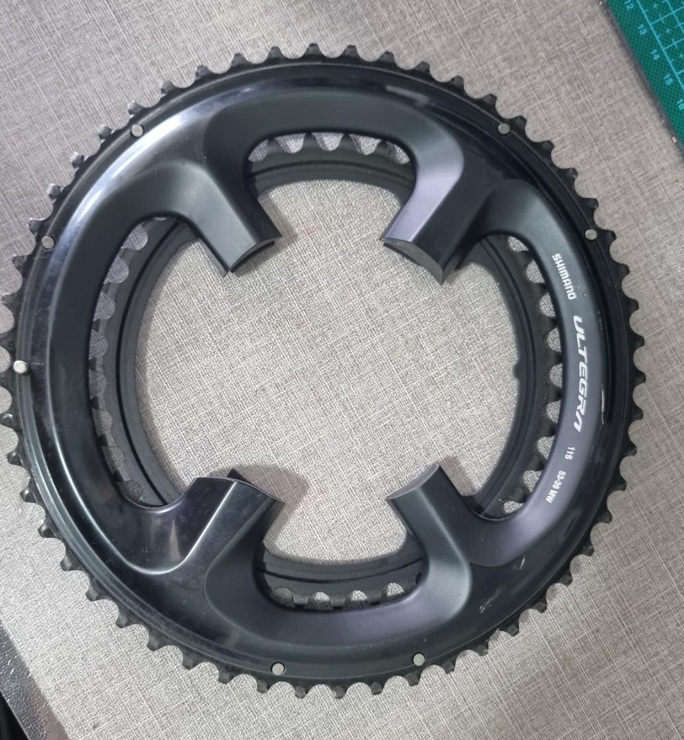 Shimano Ultegra R8000 11S Chainring 53-39, Sports Equipment, Bicycles ...