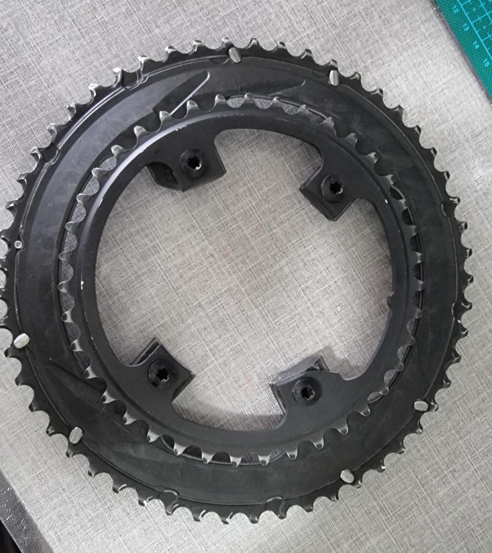 Shimano Ultegra R8000 11S Chainring 53-39, Sports Equipment, Bicycles ...