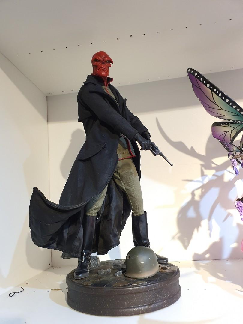 Sideshow Red Skull Pf Ex Ver 1/4 Scale Statue, Hobbies & Toys ...