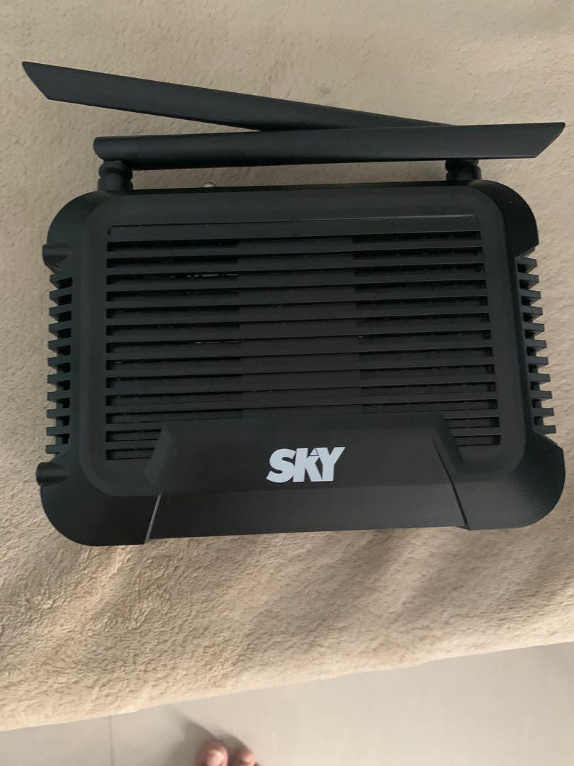 Sky Modem Router Computers And Tech Parts And Accessories Networking On