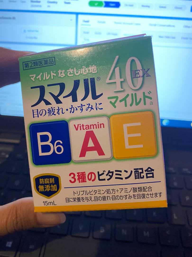 SMILE EYE DROPS MILD, Beauty & Personal Care, Vision Care on Carousell