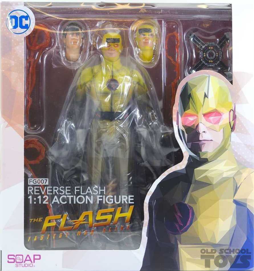 Soap studio 1/12 DC Reverse Flash 閃電俠 全新 shf 比例, 興趣及遊戲, 玩具 & 遊戲類 ...