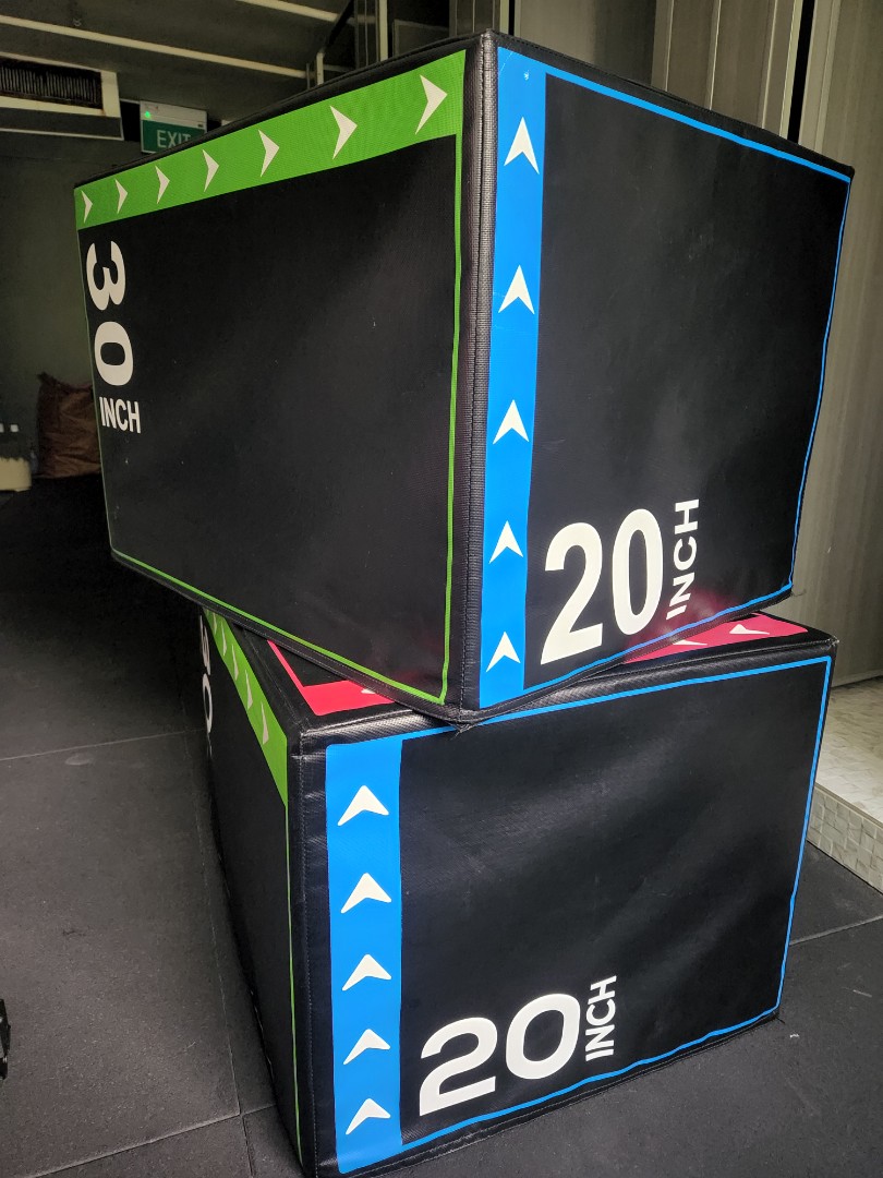 Soft Plyo Boxes, Sports Equipment, Exercise & Fitness, Weights ...