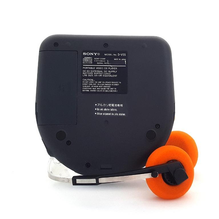 Sony Discman/Walkman D-V55 Portable VCD & CD Player In Excellent ...