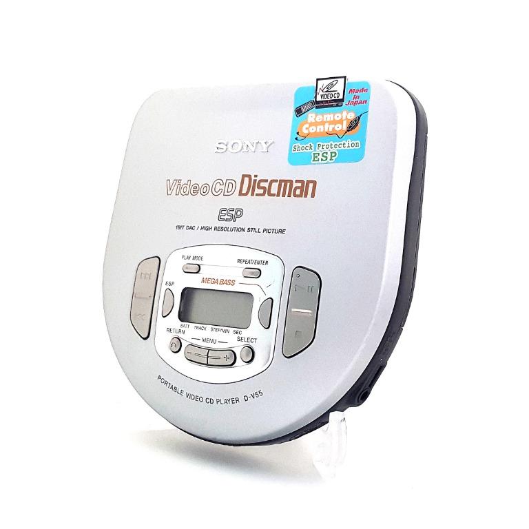 Sony Discman/Walkman D-V55 Portable VCD & CD Player In Excellent ...