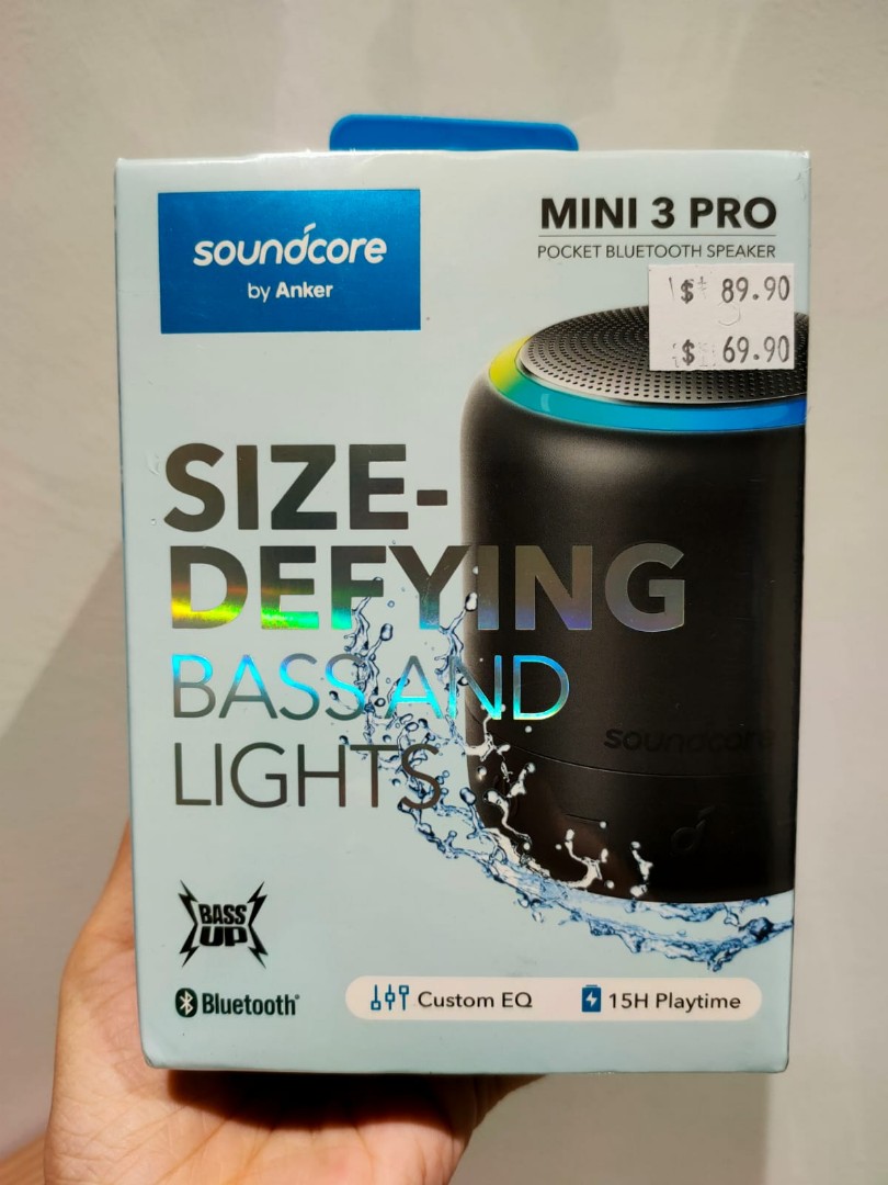 Soundcore by Anker Mini 3 Pro Pocket Bluetooth Speaker, Audio ...