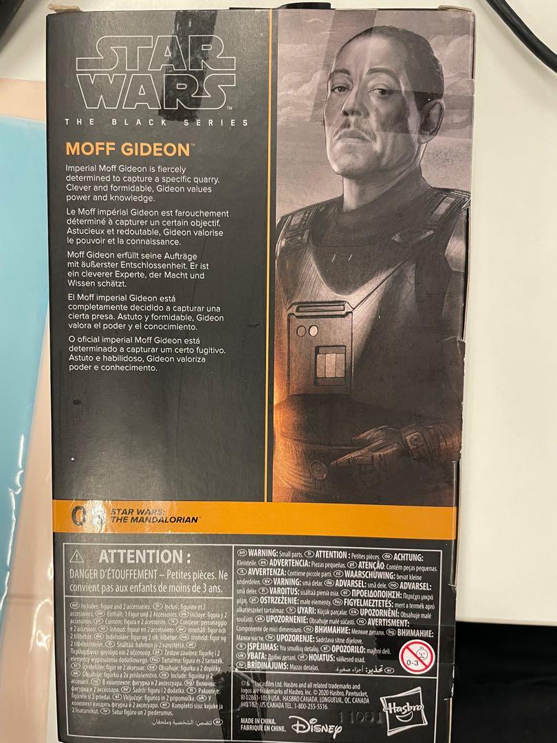 全新未開 Star War blac series Moff Gideon, 興趣及遊戲, 玩具 & 遊戲類 - Carousell