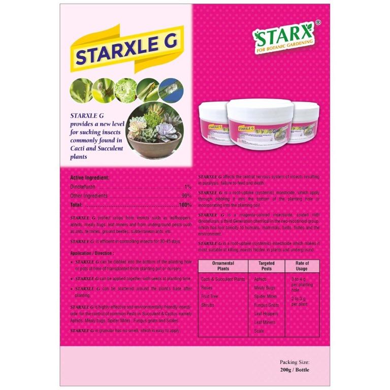 Starxle G Pesticide / Insecticide for Cacti and Succulent Plants ...