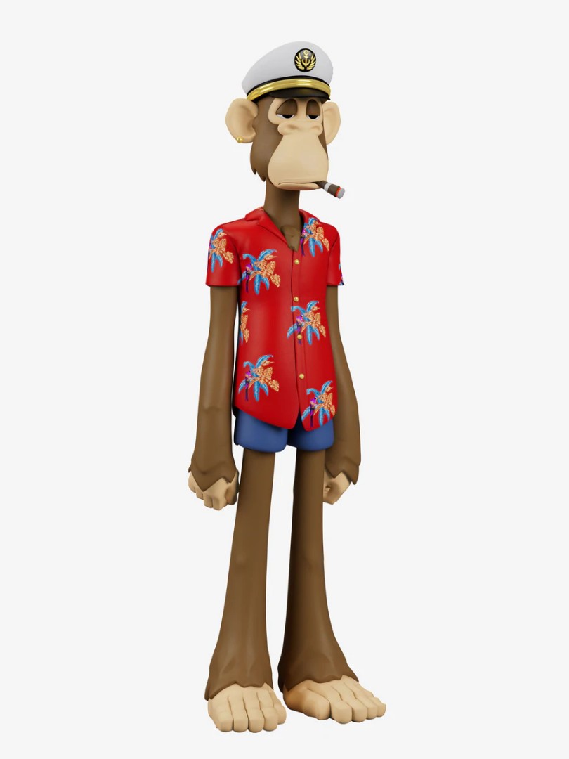 SUPERPLASTIC X BAYC CURTIS 13-inch SUPERBORED Art Toy BAYC CURTIS Pre ...