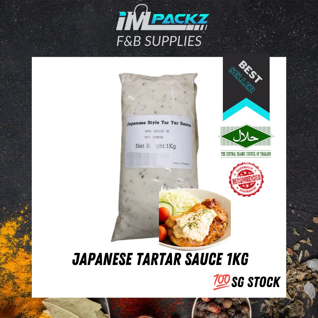 Japanese Tar tar Sauce 1kg (Halal), Food & Drinks, Packaged & Instant ...