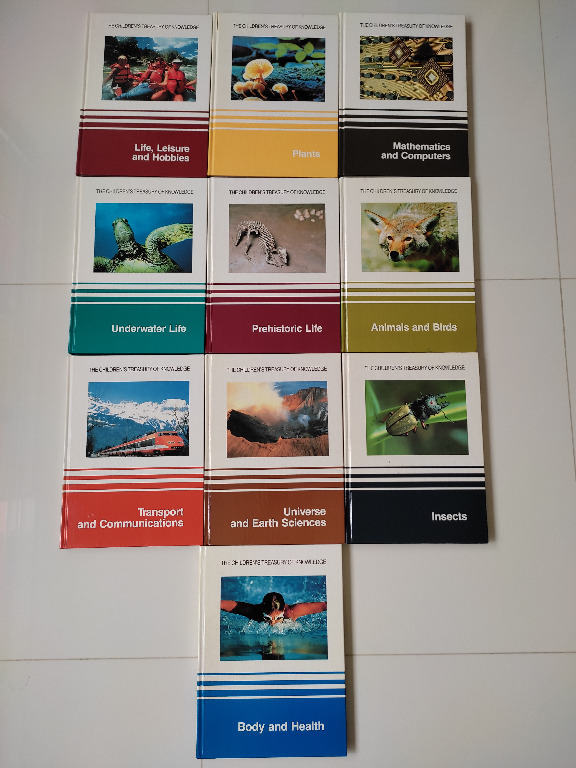 The Children's Treasury of Knowledge Encyclopedia Set, Hobbies & Toys ...