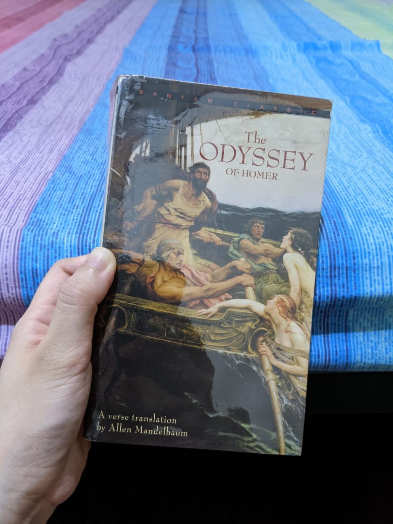 The Odyssey of Homer translated by Allen Mandelbaum (Bantam Classic ...