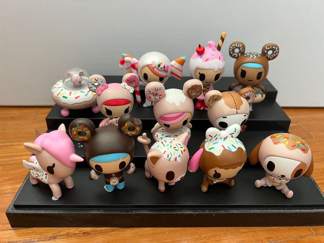 Tokidoki Donutella series 1 complete set with 2 chasers (retired series ...