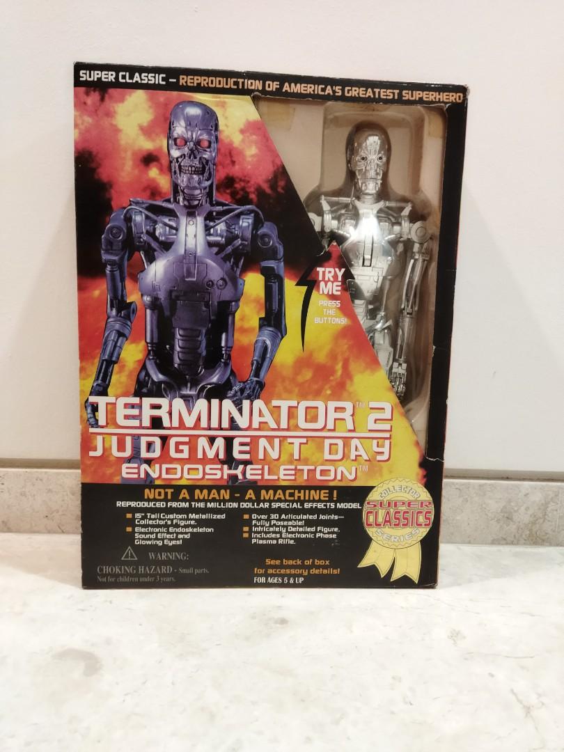 Toy Island 15" Terminator 2 Judgement Day T-800 figure endoskeleton ...