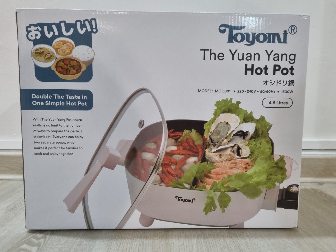 Toyomi Yuan Yang hot pot, TV & Home Appliances, Kitchen Appliances, BBQ ...