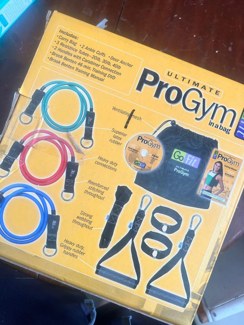 Ultimate Pro Gym in a bag, Sports Equipment, Exercise & Fitness, Toning ...
