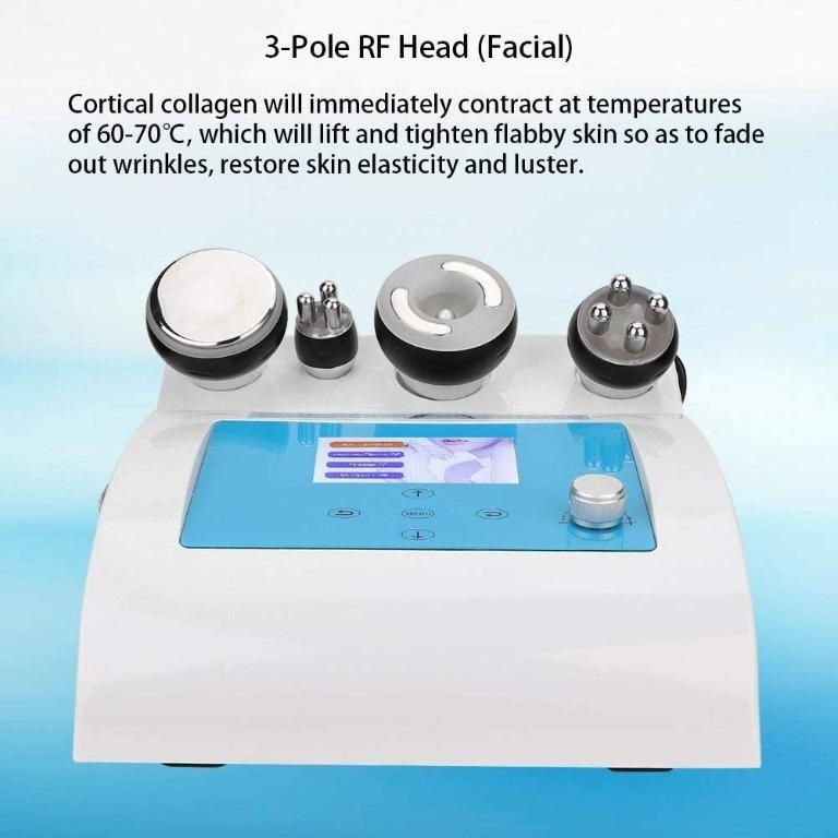 Ultrasonic Cavitation Device, 4 in 1 High Frequency Beauty Device 40K ...