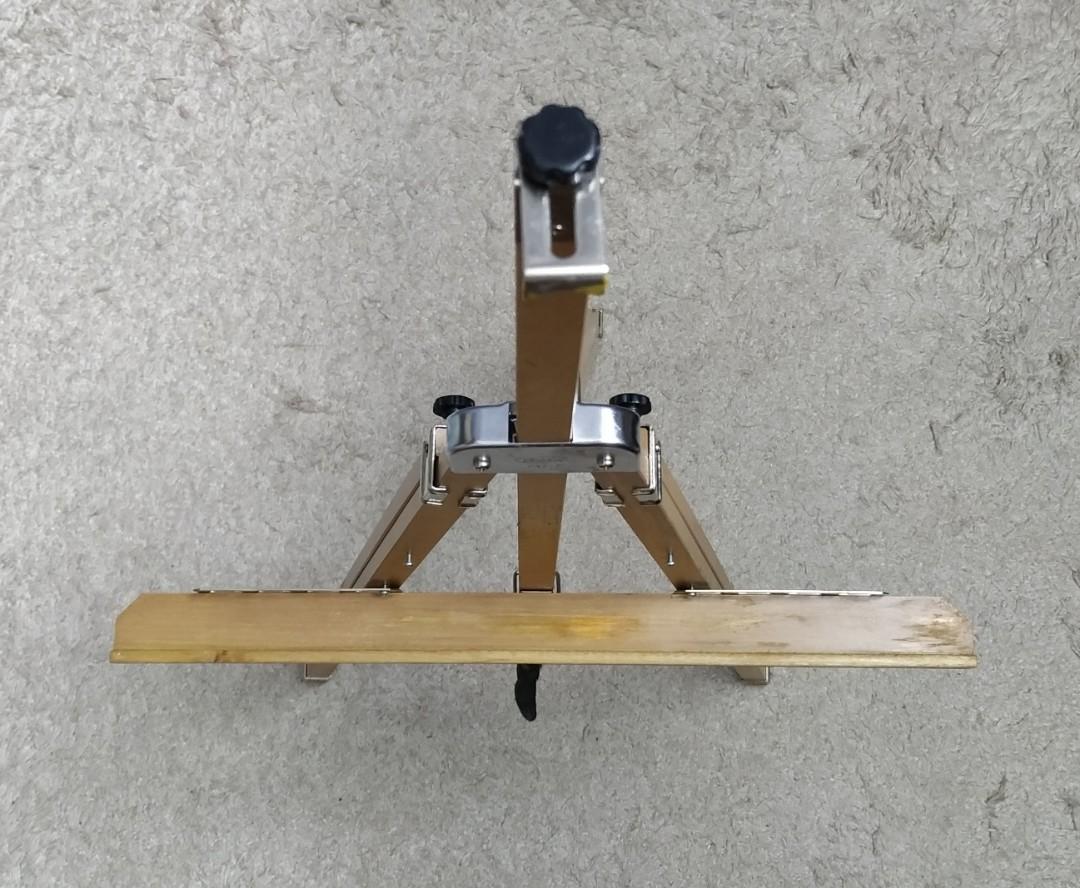 Vintage Portable Folding Wood Easel, Standing Height Painting Easel ...