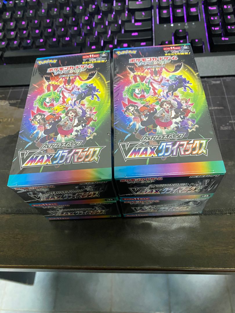 Vmax climax booster box, Hobbies & Toys, Toys & Games on Carousell