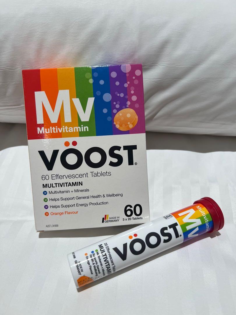 VOOST Multivitamin 60tabs (bundle - 3x20tabs), Health & Nutrition ...