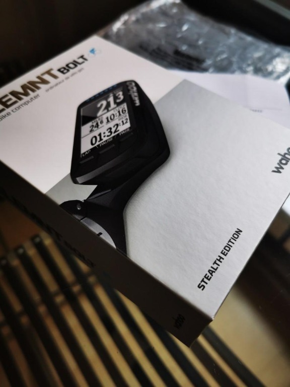 Wahoo Elemnt Bolt Stealth Black Edition (V1), Sports Equipment ...