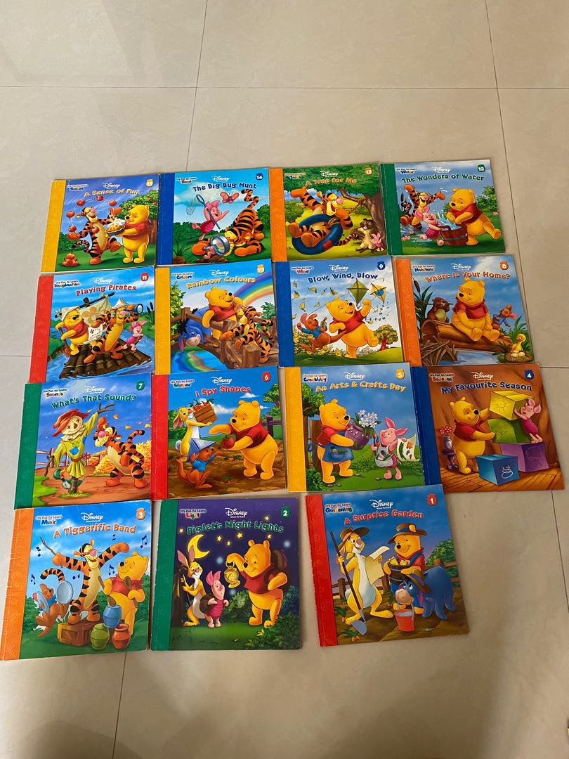 Winnie The Pooh/ Tigger story books assorted, Hobbies & Toys, Books ...