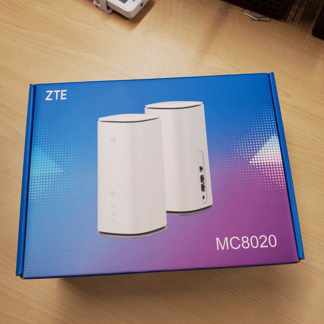 ZTE 5G CPE Router MC8020 第三代5G路由器，有單有保養, 電腦＆科技, 電腦周邊及配件, Wifi及上網相關產品 ...