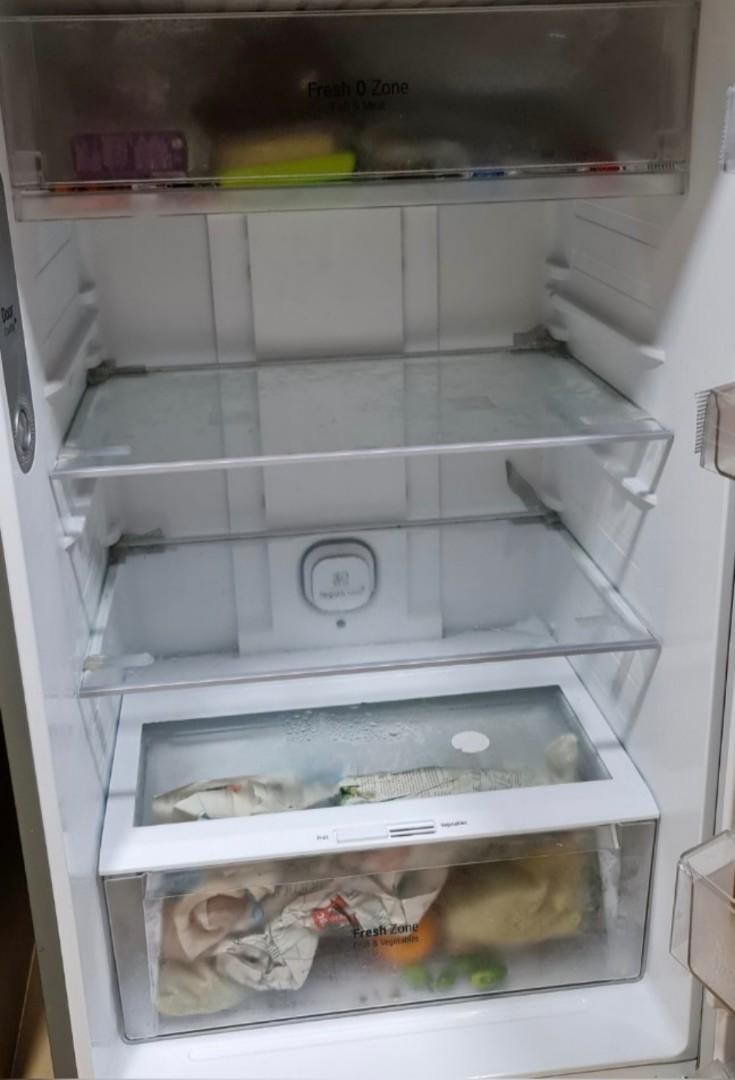 10mnths old LG Fridge-438L(with receipt), TV & Home Appliances, Kitchen ...