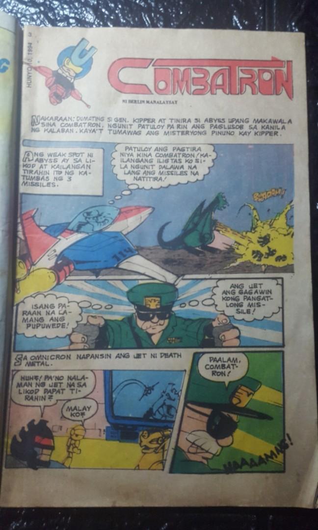 1994 COMBATRON Funny Komiks Vintage Comics, Hobbies & Toys, Books ...