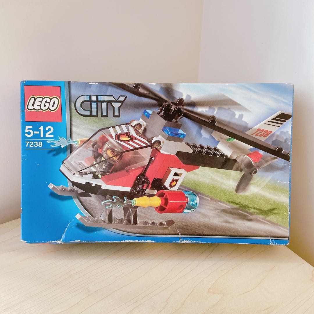 [全新] LEGO CIty 7238 消防直升機, 興趣及遊戲, 玩具 & 遊戲類 - Carousell