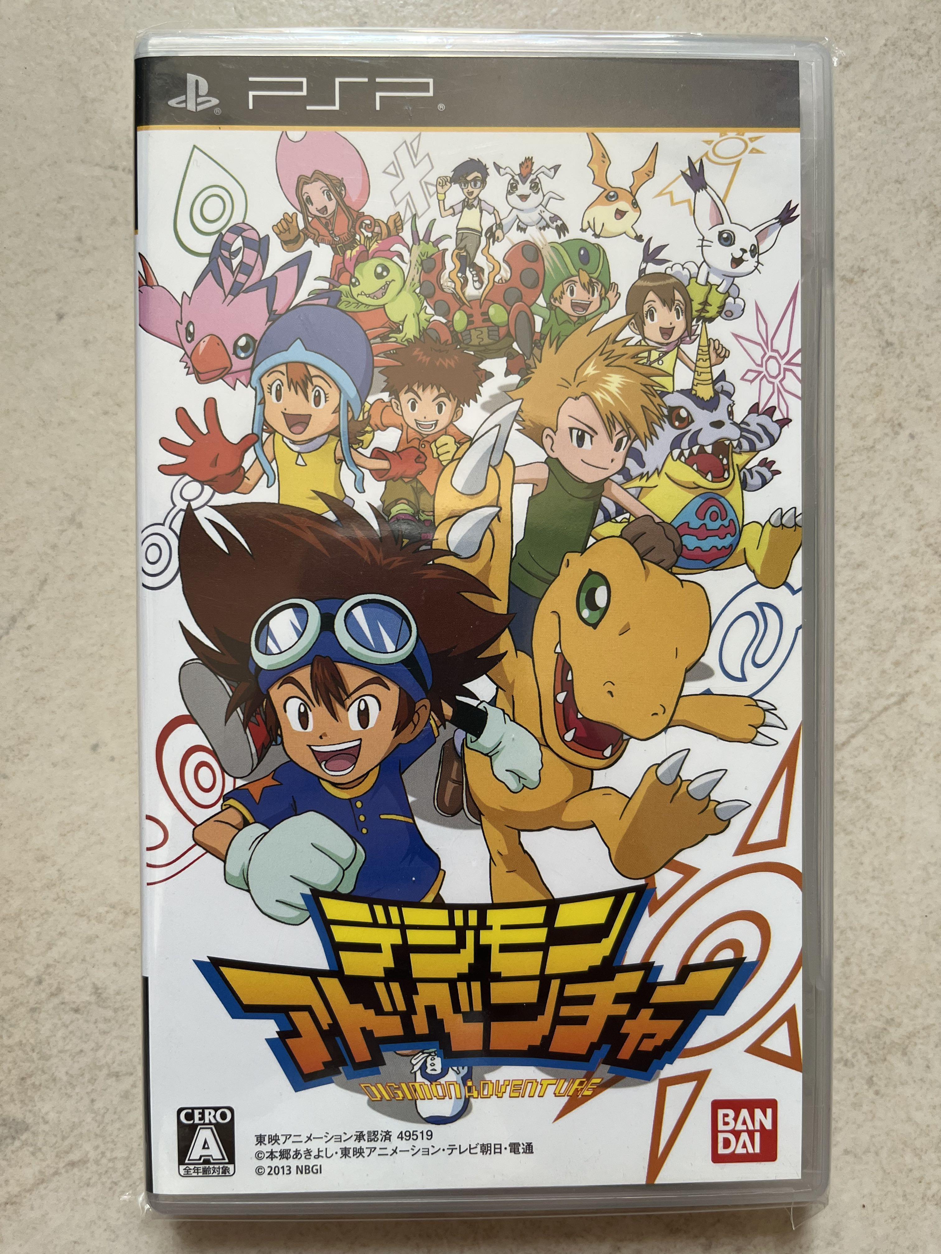日版 PSP DIGIMON ADVENTURE 數中碼暴龍大冒險, 電子遊戲, 電子遊戲, 其他 - Carousell