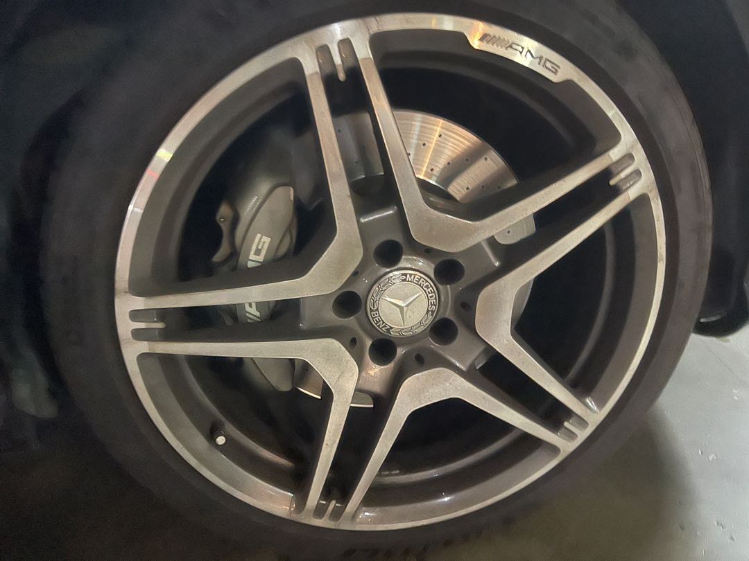 Amg 19 inch and break kit w212 only, Car Accessories, Tyres & Rims on ...