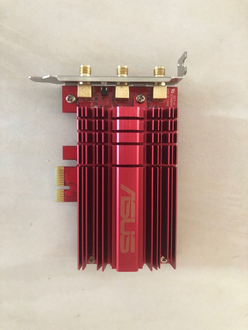 Asus PCE-AC86 Dual-band PCI-E adapter, Computers & Tech, Parts ...