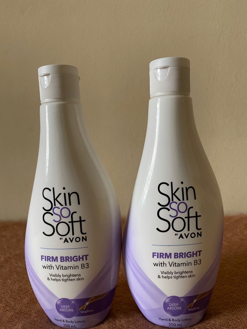AVON SSS FIRM BRIGHT WITH VITAMIN B3 HAND & BODY LOTION 250ML, Beauty ...