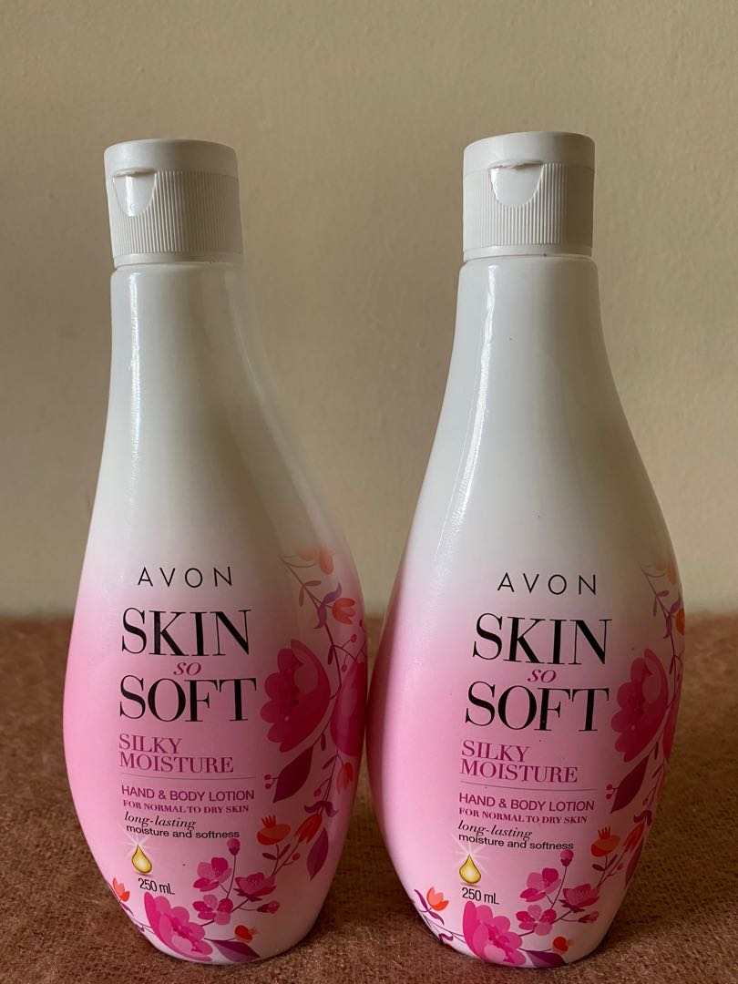 AVON SSS SILKY MOISTURE HAND & BODY LOTION 250ML, Beauty & Personal ...